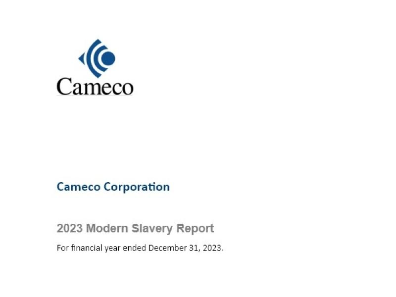 Modern Slavery Report | Cameco
